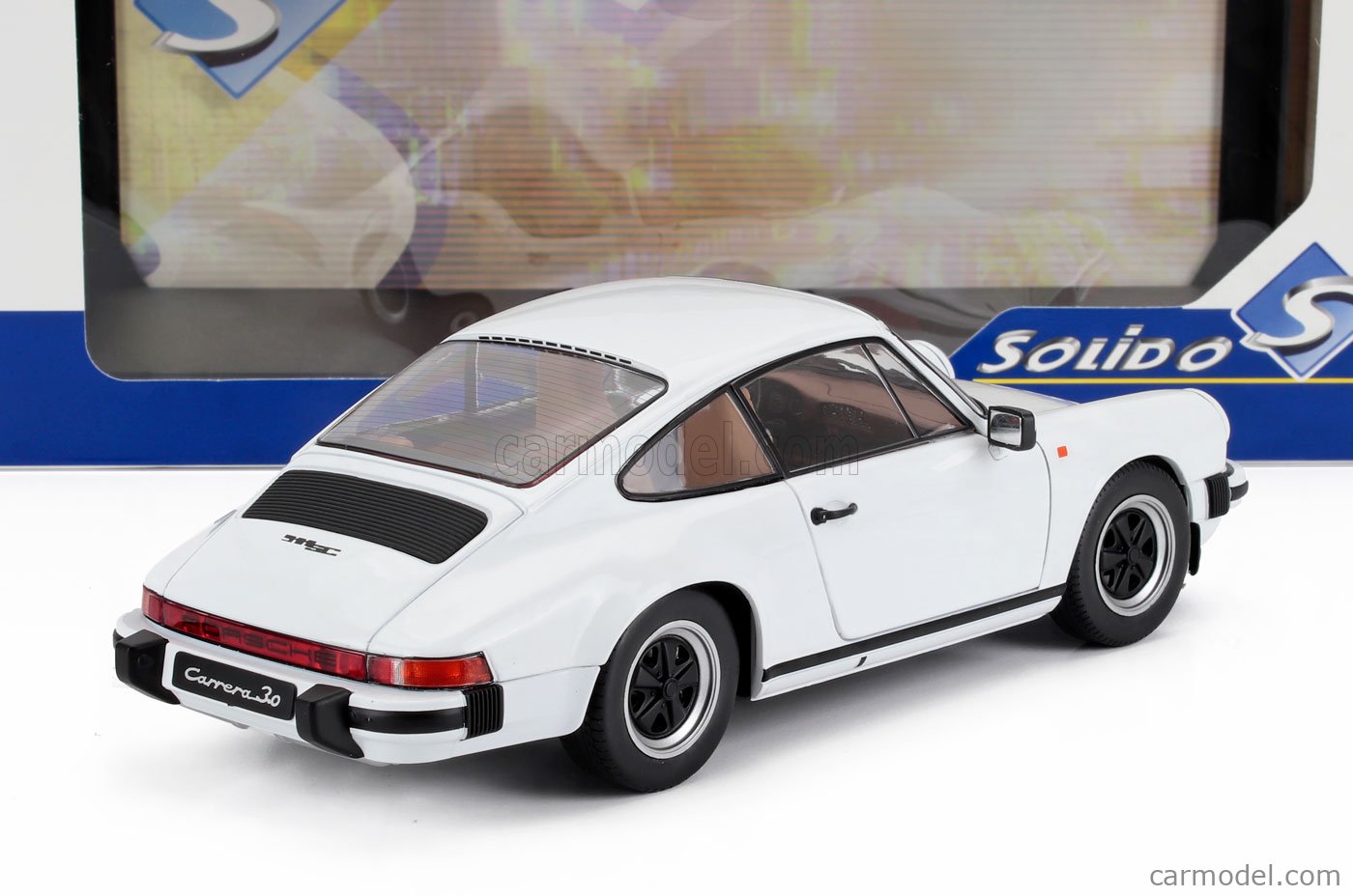 SOLIDO 1802610 Scale 1/18 | PORSCHE 911 930 3.0L SC COUPE 1974 WHITE