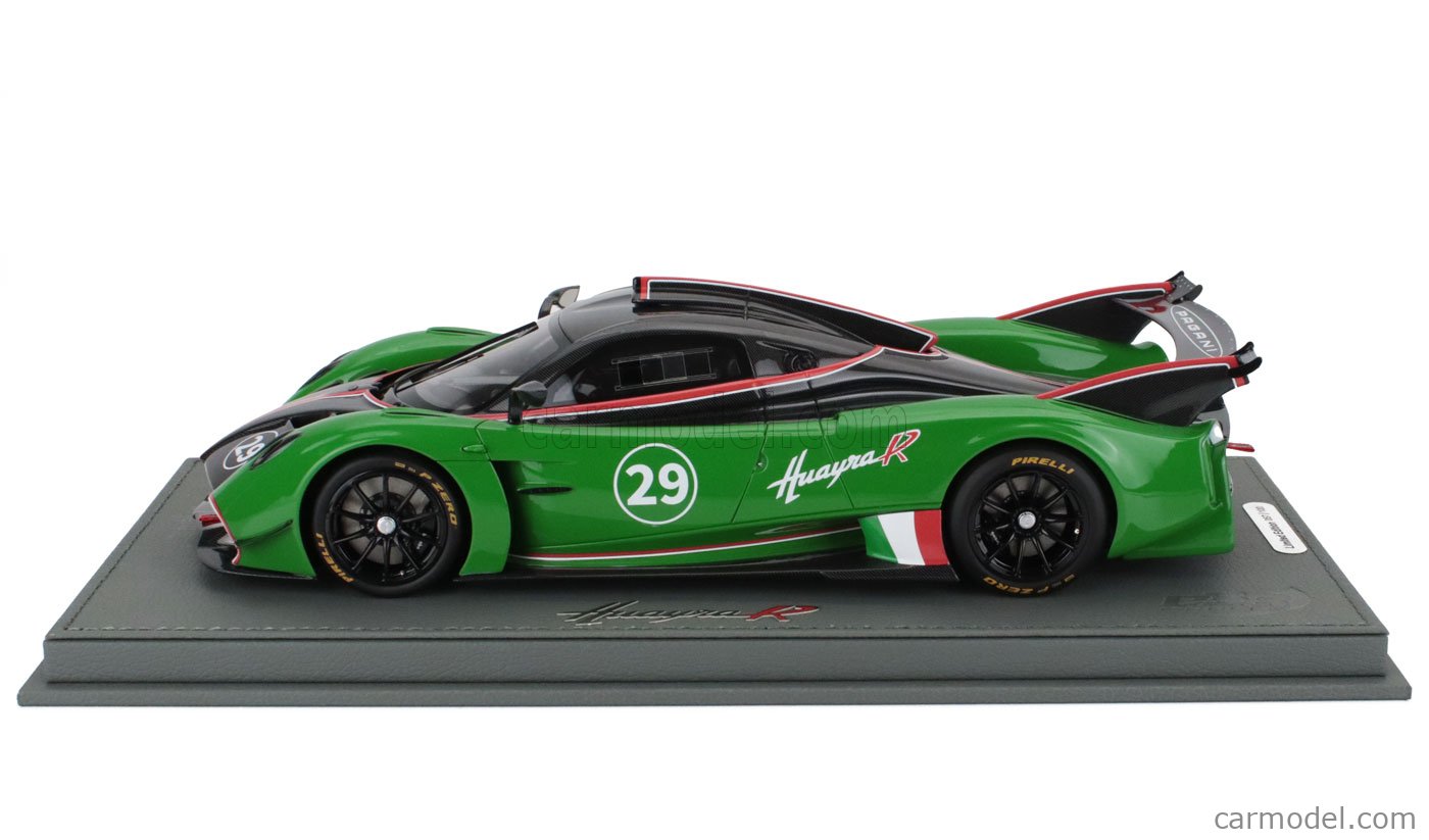 BBR-MODELS P18218C-VET Scale 1/18 | PAGANI HUAYRA R N 29 RACING 2021 ...