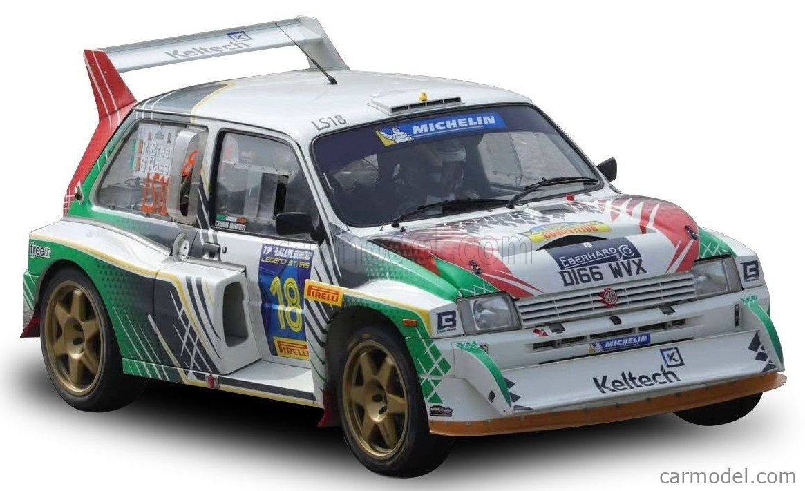 SUN-STAR 05548 Scale 1/18 | AUSTIN MG METRO 6R4 N 18 RALLY LEGEND 2019 ...