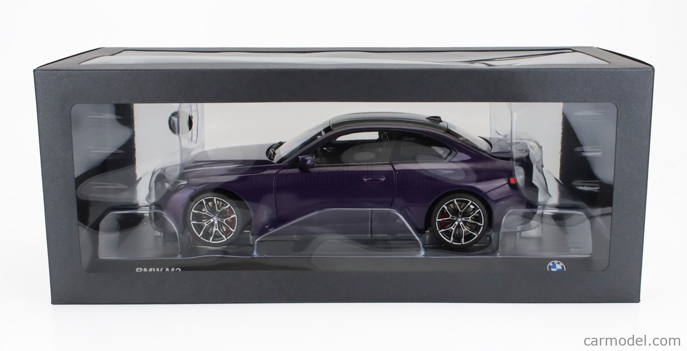MINICHAMPS 80435B319C0 Scale 1/18 | BMW 2-SERIES M2 COUPE (G87) 2023 PURPLE