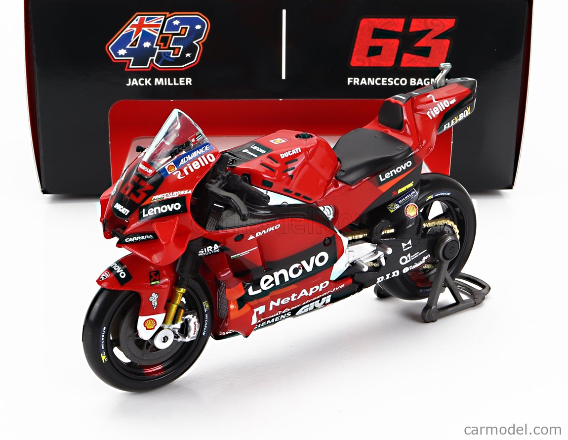 MAISTO 190020 Scale 1/18 | DUCATI DAMAGE CARD BOX - DESMOSEDICI GP22 ...
