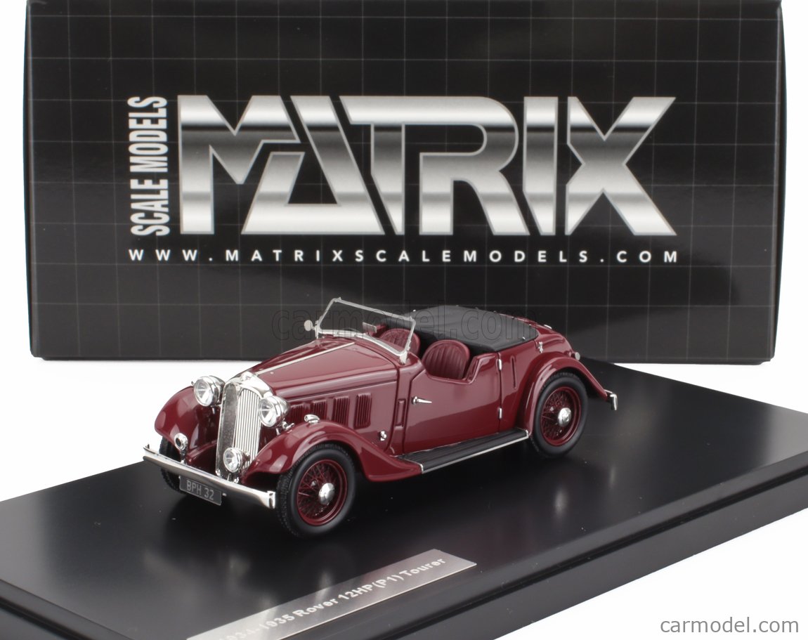 MATRIX SCALE MODELS MX41706-132 Scale 1/43 | ROVER 12hp (P1) TOURER ...