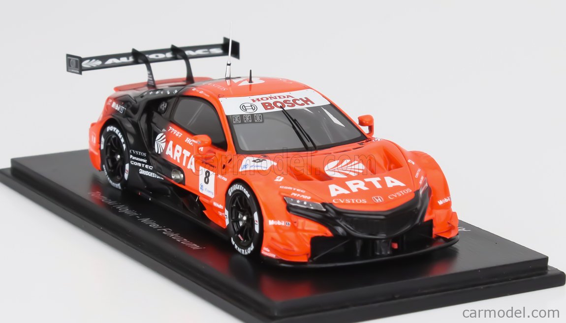 SPARK-MODEL SGT122 Scale 1/43 | HONDA NSX GT TEAM ARTA RACING N 8 GT500 ...
