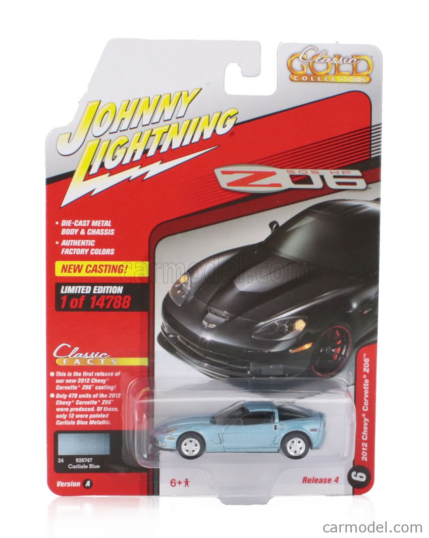 JOHNNY LIGHTNING JLSP189A-JLCG027 Scala 1/64 | CHEVROLET CORVETTE Z06 ...