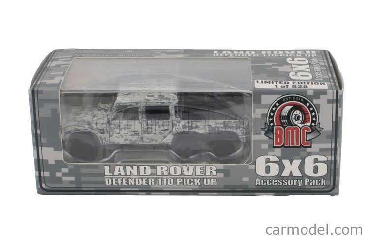 BM-CREATIONS BM64B0341RHD Scale 1/64 | LAND ROVER DEFENDER 110 PICK-UP ...