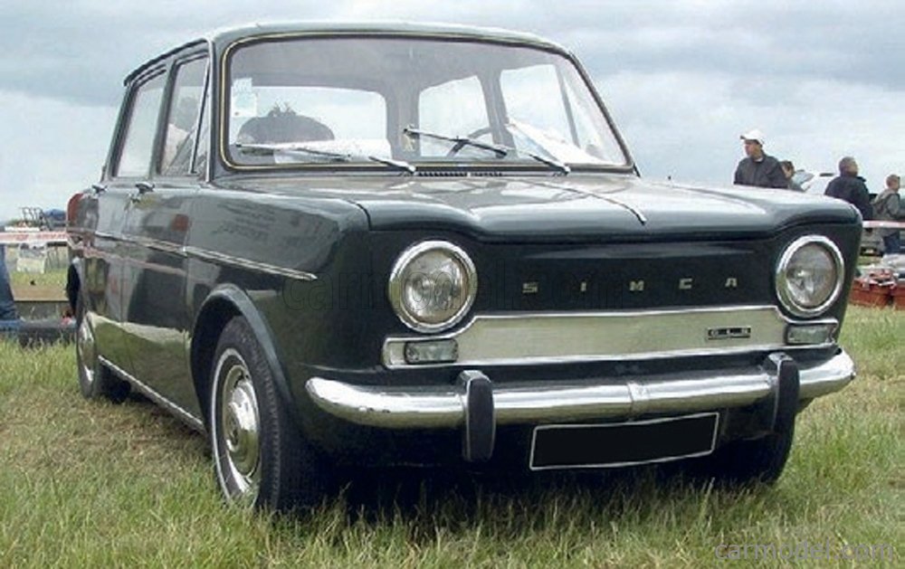 NOREV 571098 Echelle 1/87 | SIMCA 1000 GLS 1968 DARK GREEN