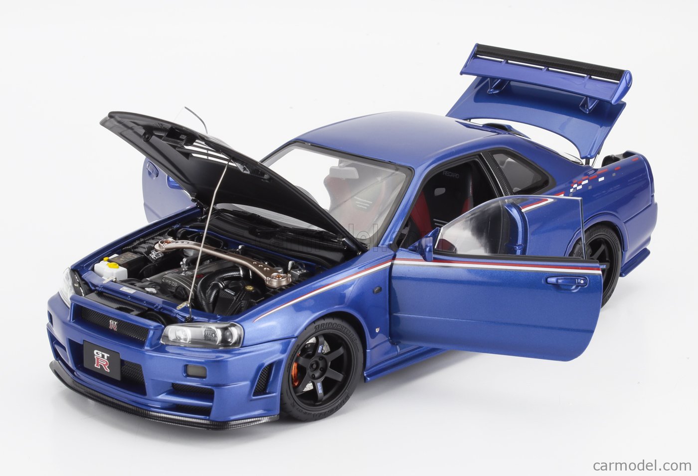 MOTORHELIX M83430 Scala 1/18 | NISSAN SKYLINE GT-R (R34) NISMO CRS ...