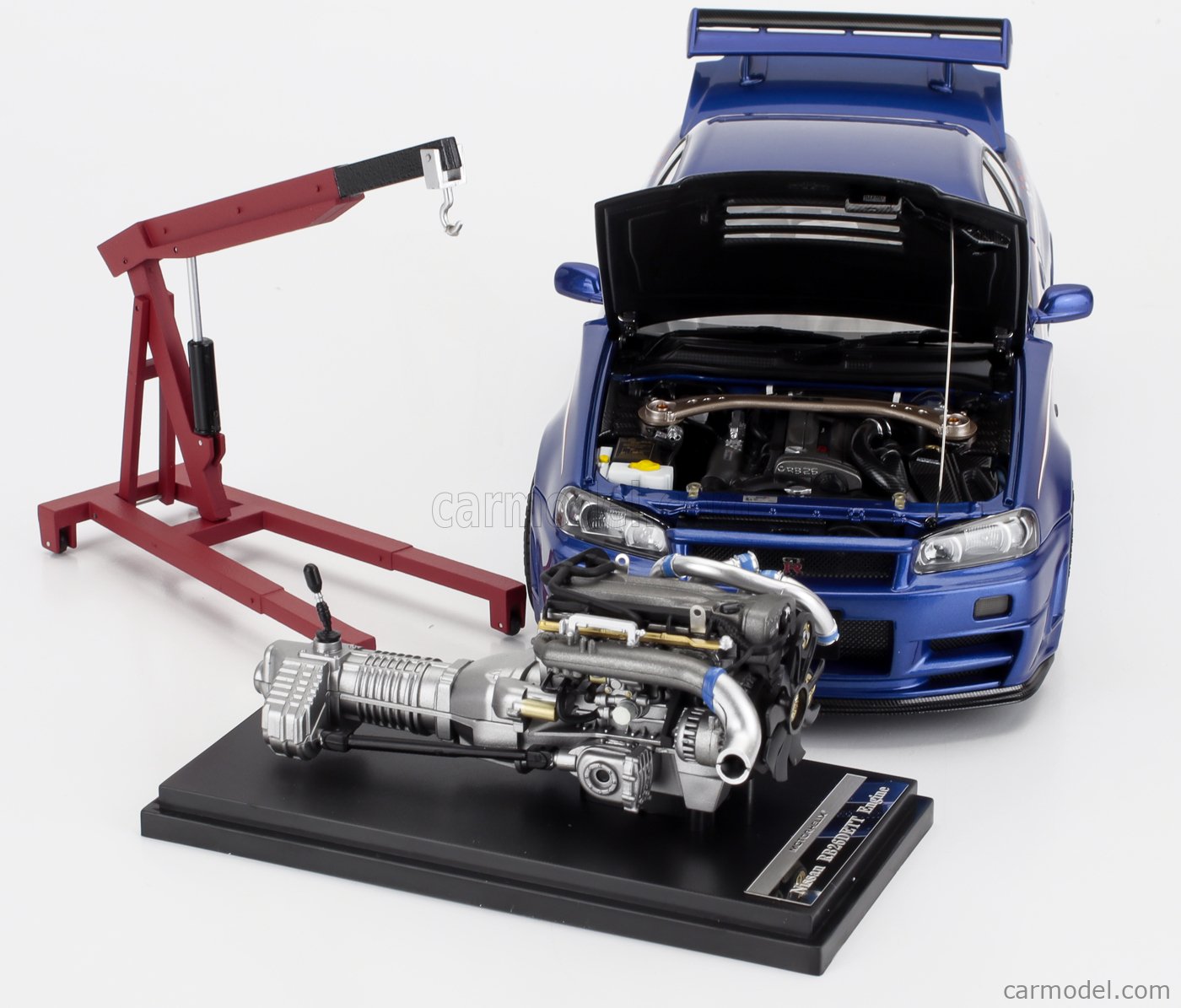 MOTORHELIX M83430 Scala 1/18 | NISSAN SKYLINE GT-R (R34) NISMO CRS ...