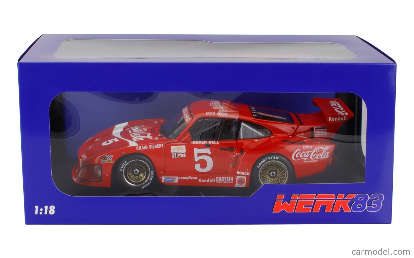 WERK83 W18042001 Scale 1/18 | PORSCHE 935 K3 TEAM BOB AKIN MOTOR RACING ...
