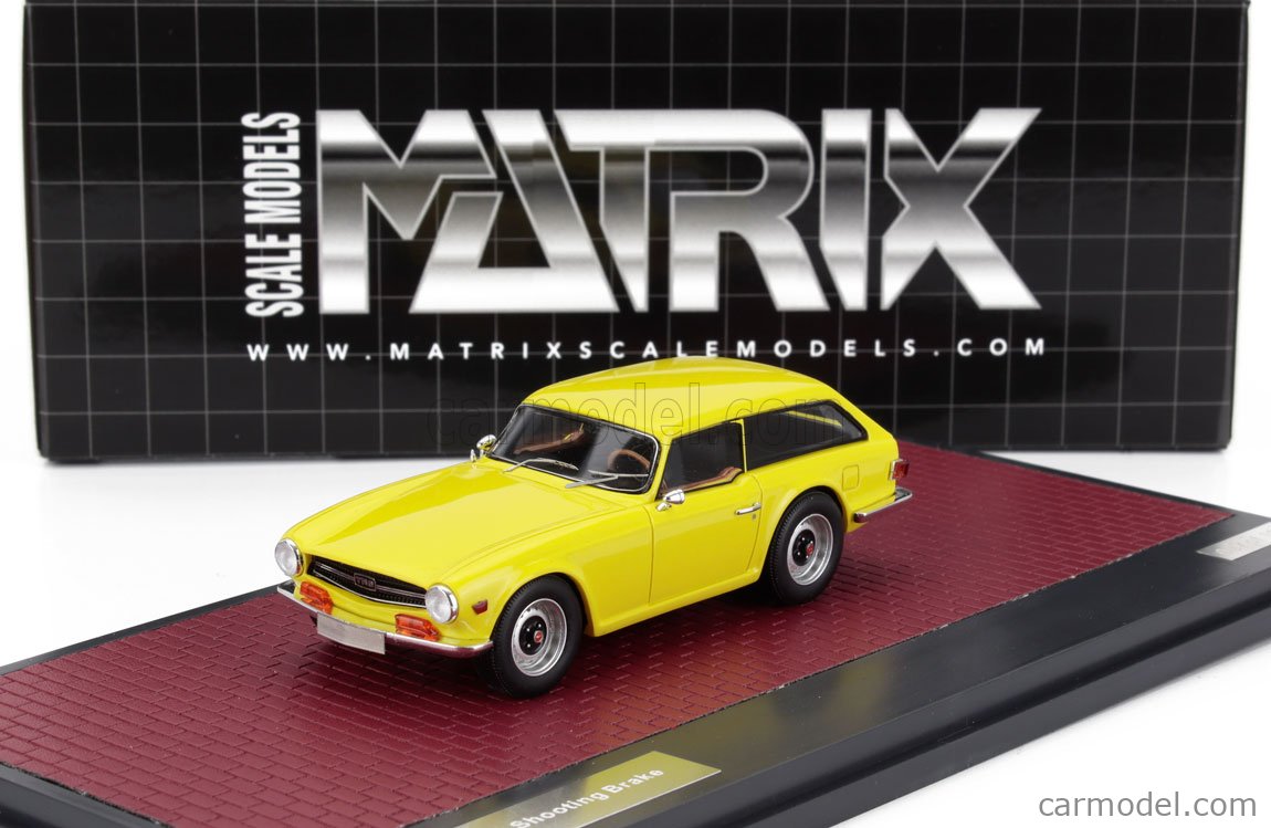MATRIX SCALE MODELS MX41902-023 Echelle 1/43 | TRIUMPH TR6 SHOOTING ...