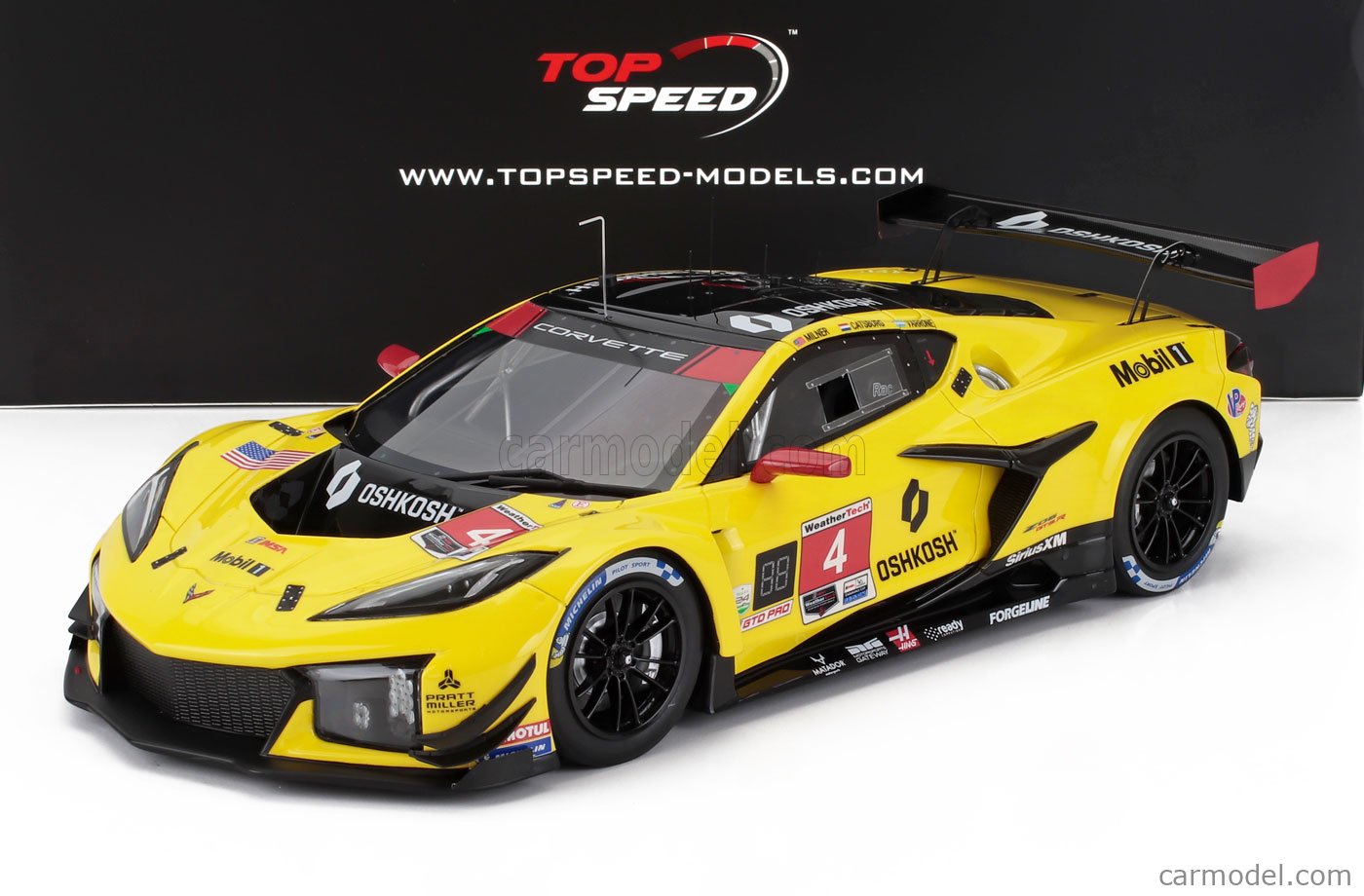 TRUESCALE TS0630 Scale 1/18 | CHEVROLET CORVETTE Z06 GT3.R 5.5L V8 ...
