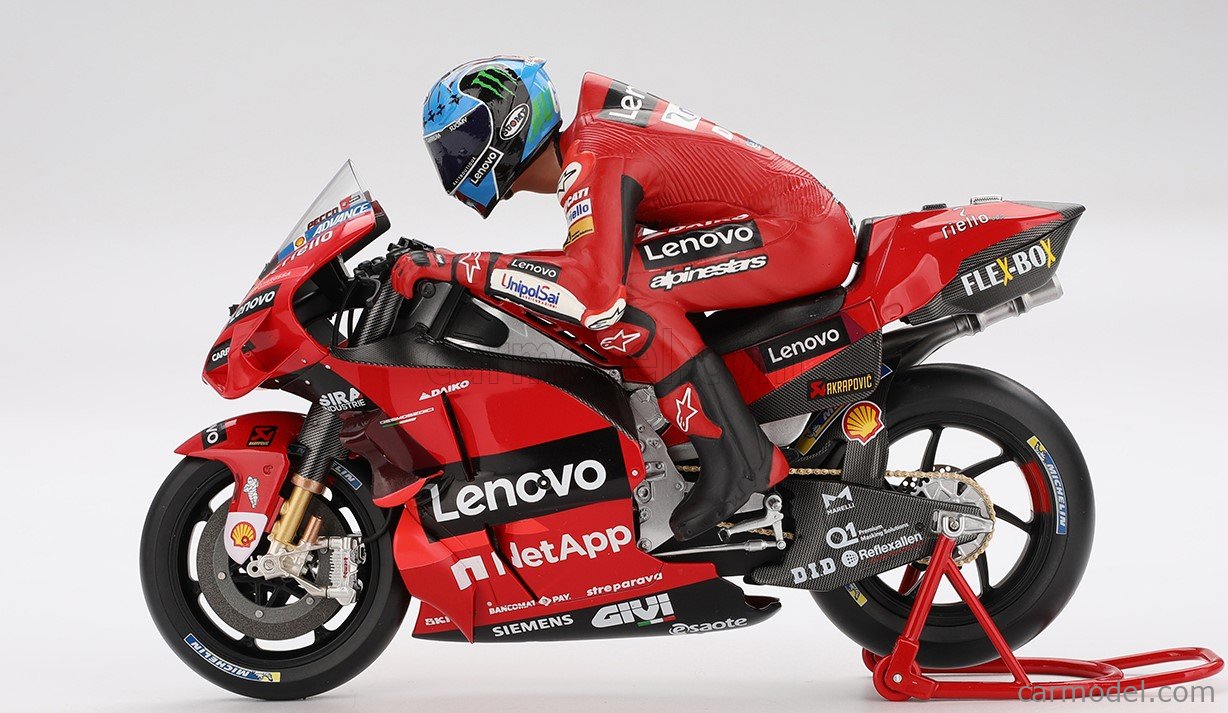 TRUESCALE TSMMC0027 Scale 1/12 | DUCATI DESMOSEDICI GP22 TEAM LENOVO N ...