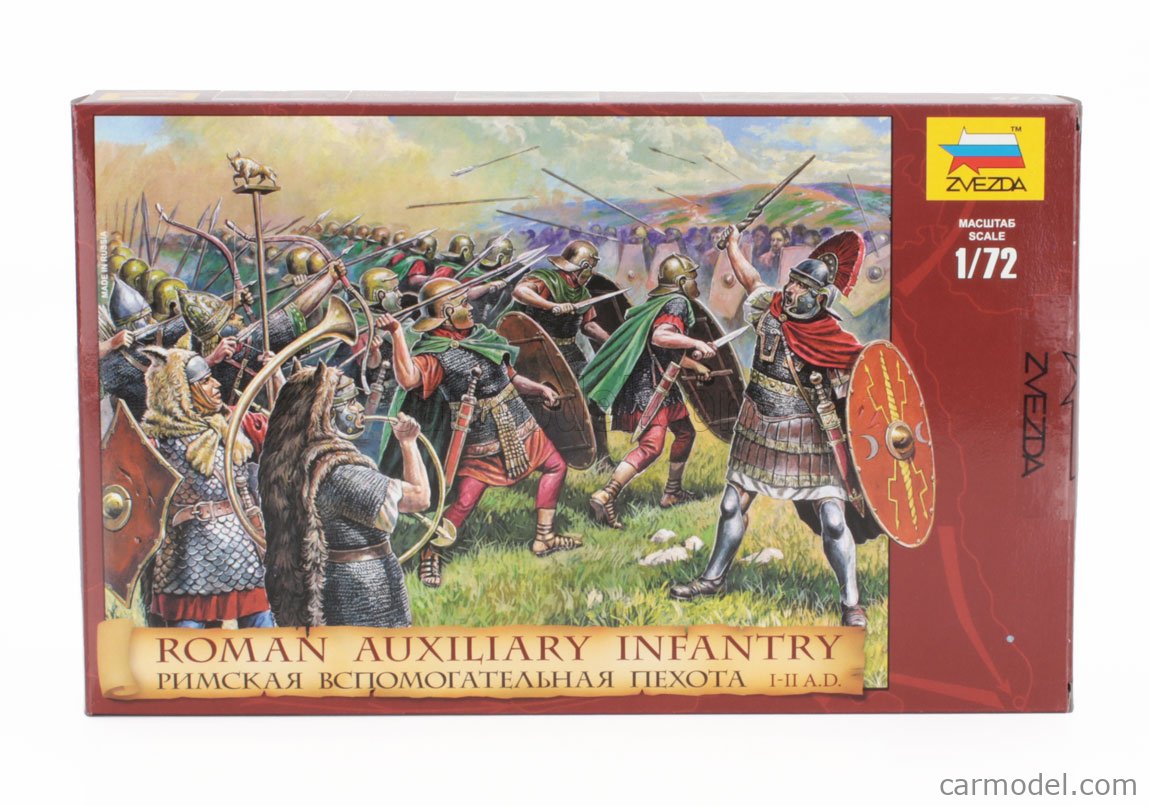 ZVEZDA 8052 Scale 1/72 | FIGURES ROMAN AUXILIARY INFANTRY