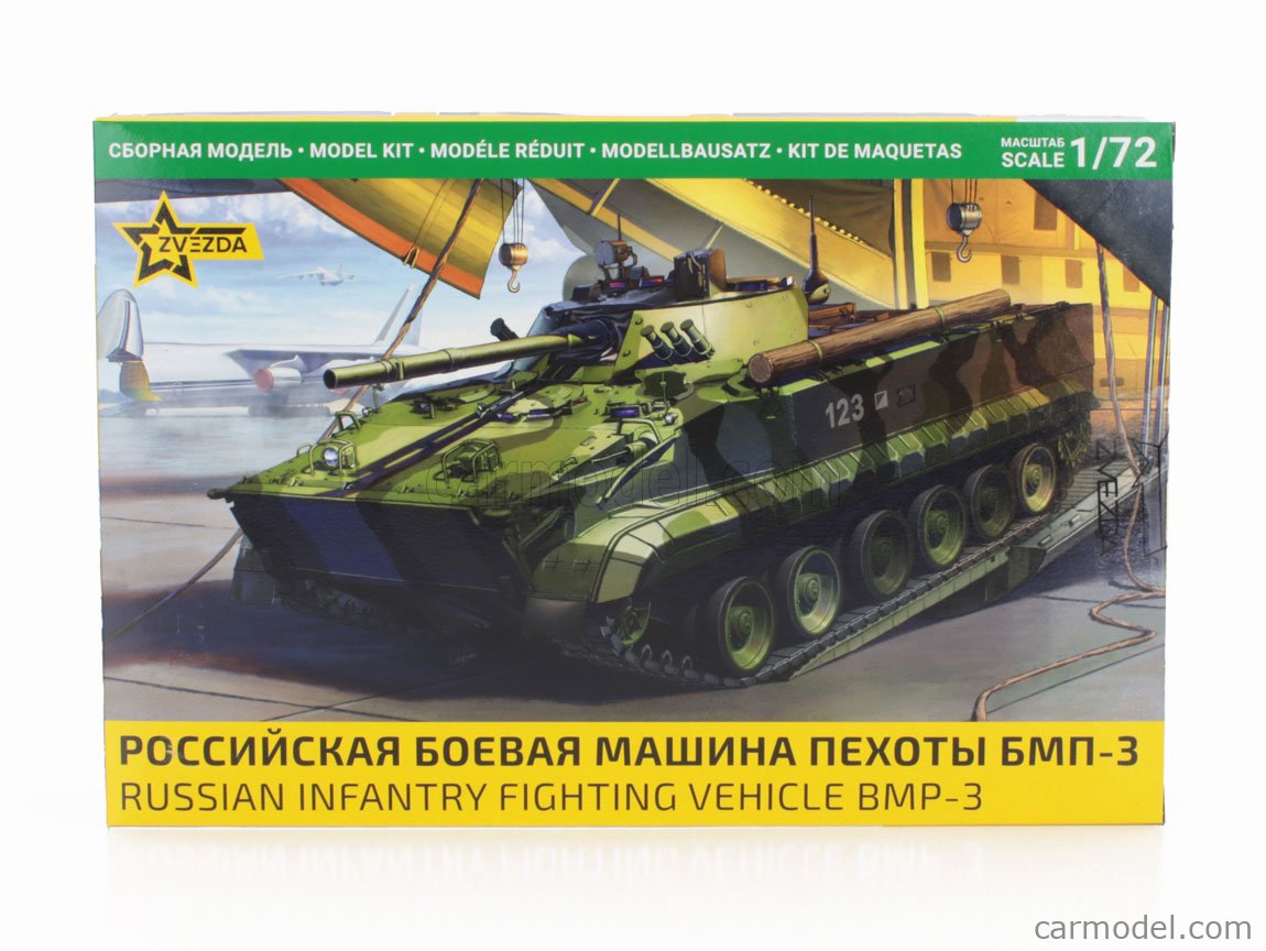 ZVEZDA 5079 Masstab: 1/72 | TANK BMP-3 RUSSIAN INFANTRY MILITARY