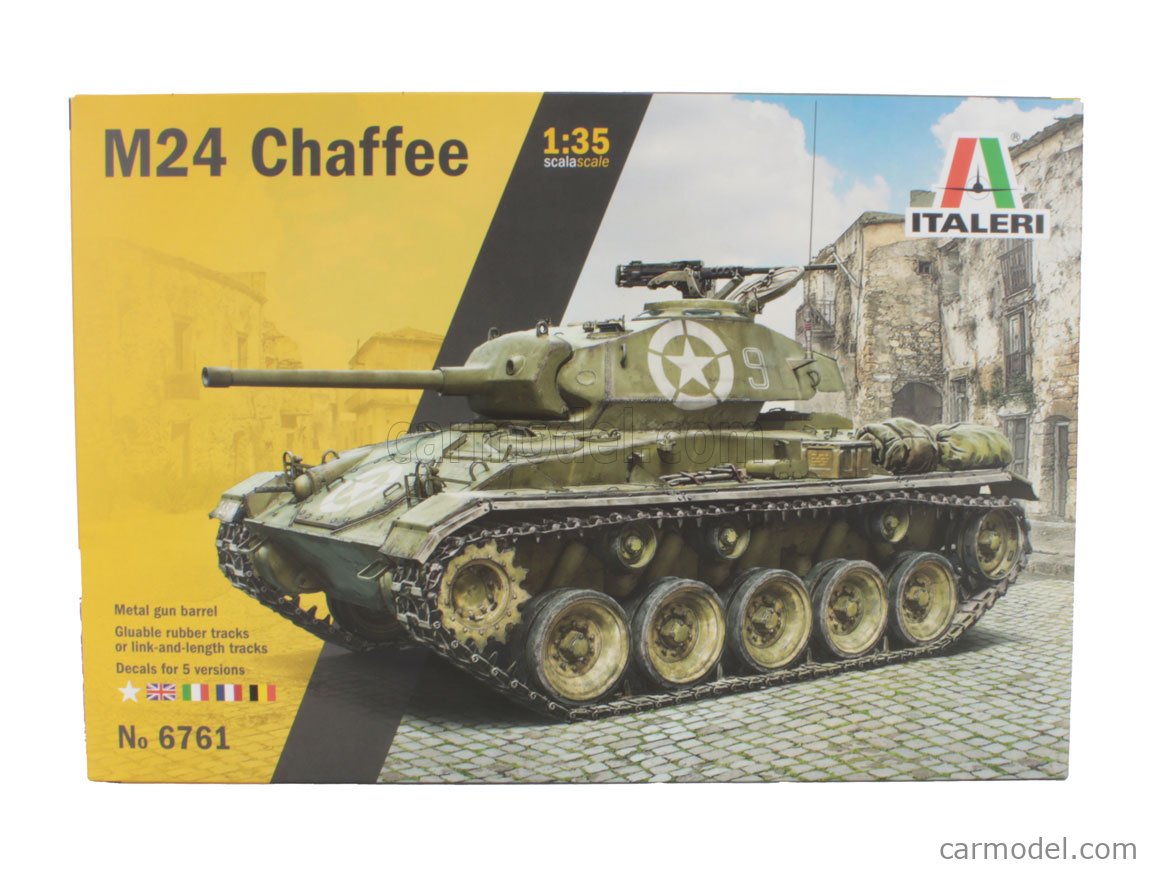 ITALERI IT6761 Scale 1/35 | KAMPFPANZER M24 CHAFFEE MILITARY TANK
