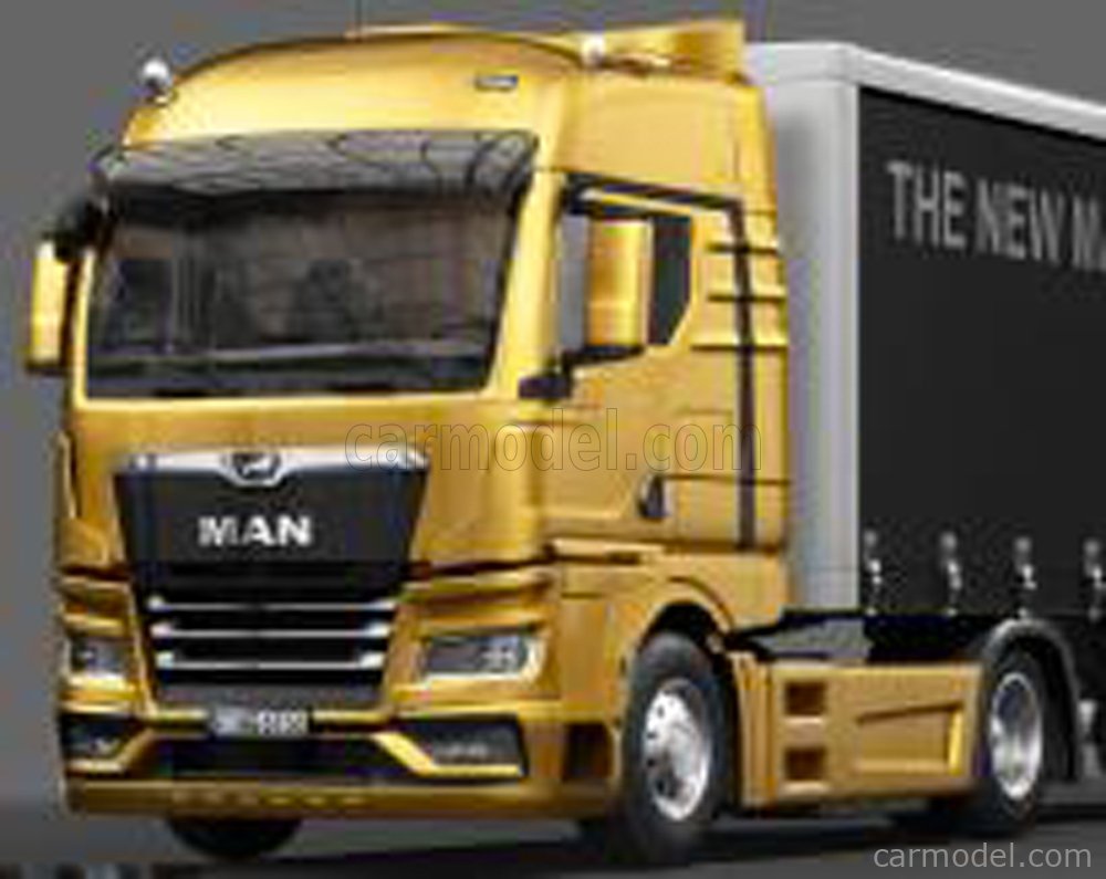 SOLIDO 2400601 Scale 1/24 | MAN TGX 18.520 TRACTOR TRUCK 2-ASSI 2021 GOLD