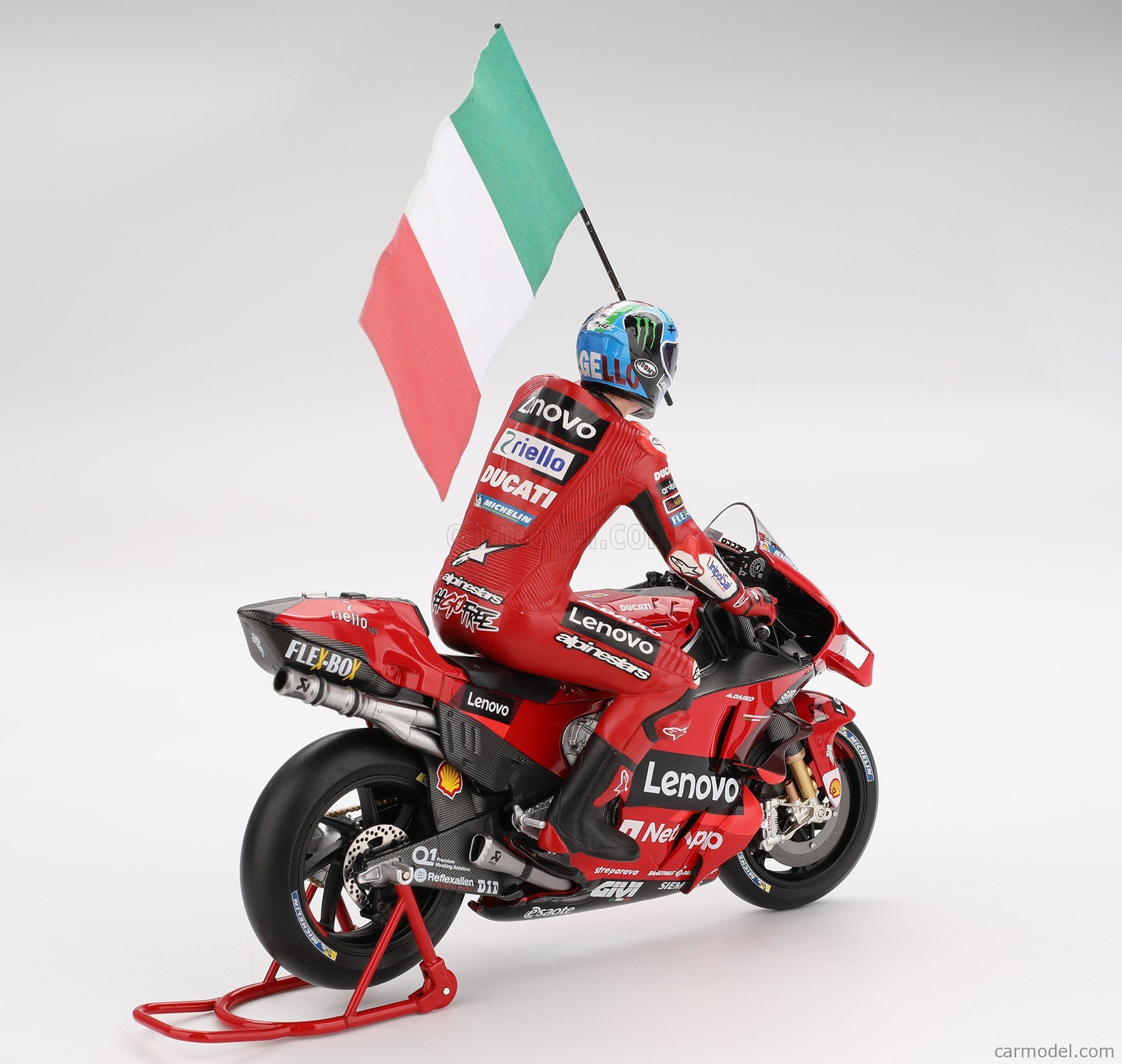 TRUESCALE TSMMC0026 Scale 1/12 | DUCATI DESMOSEDICI GP22 TEAM LENOVO N 63 WORLD CHAMPION WINNER ...