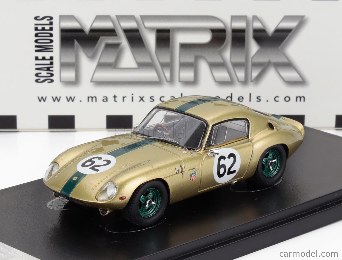 MATRIX SCALE MODELS MXR41209-011 Scale 1/43 | LOTUS ELAN 26R COUPE N 62 ...