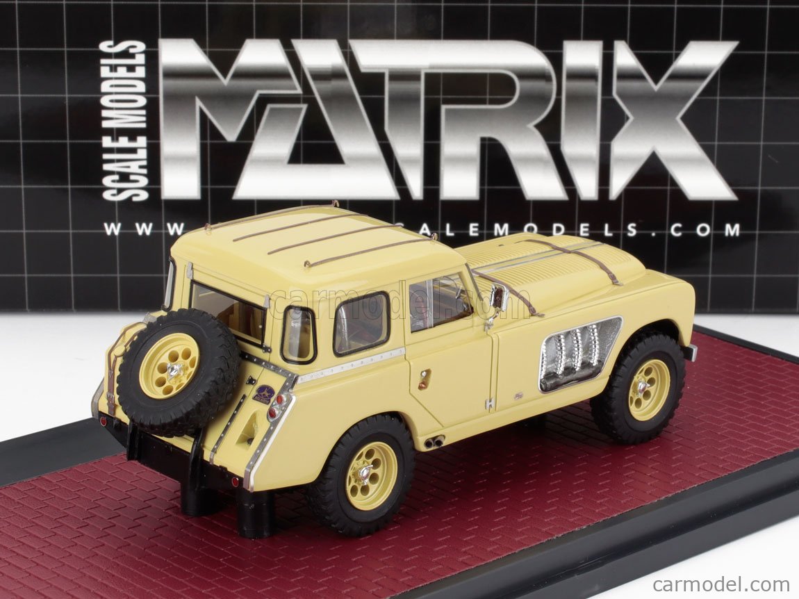 MATRIX SCALE MODELS MX51208-013 Echelle 1/43 | LAND ROVER 109 BELL ...