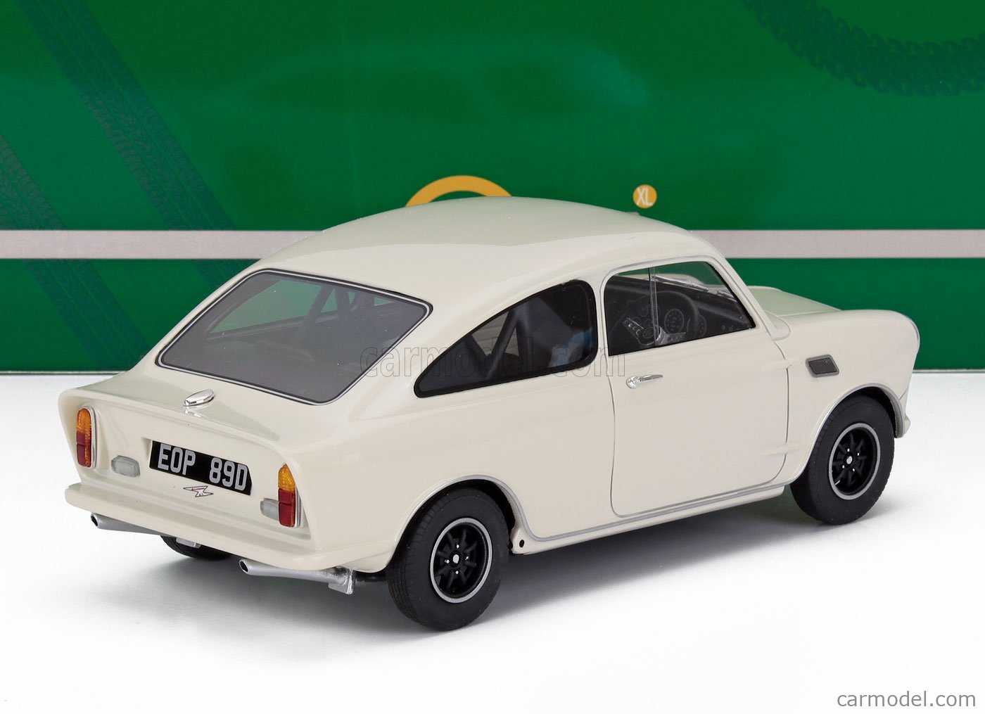 CULT-SCALE MODELS CML166-2 Escala 1/18 | MINI BROADSPEED 1966 WHITE