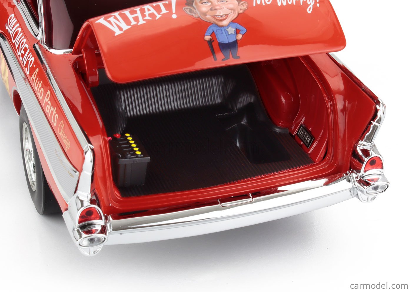 ACME-MODELS A1807018 Scale 1/18 | CHEVROLET BEL AIR GASSER SHAKE RATTLE ...