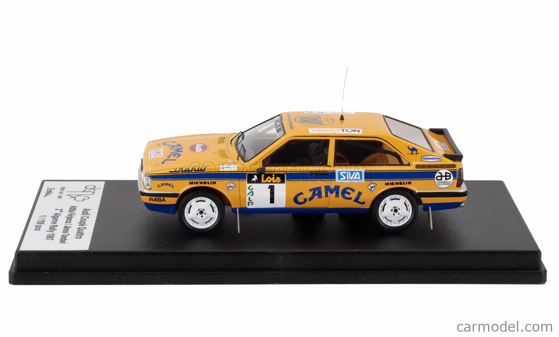 TROFEU TRFDSN298 Echelle 1/43 | AUDI QUATTRO COUPE N 1 2nd RALLY ...