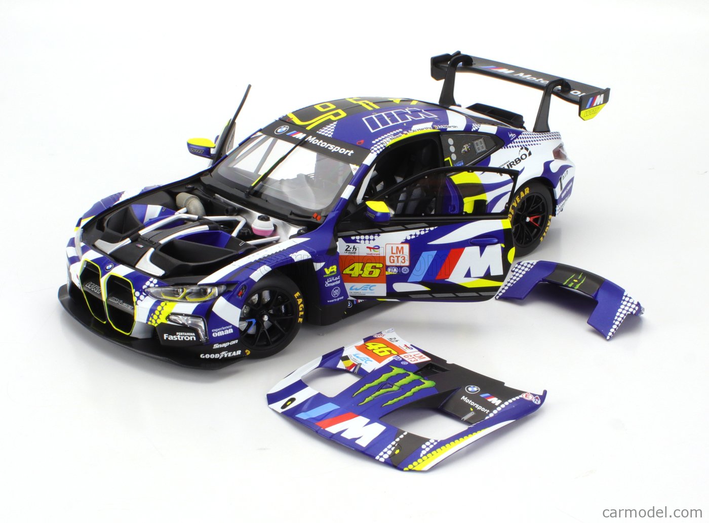 MINICHAMPS 191014 Scale 1/18 | BMW DAMAGE CARD BOX - 4-SERIES M4 GT3 ...