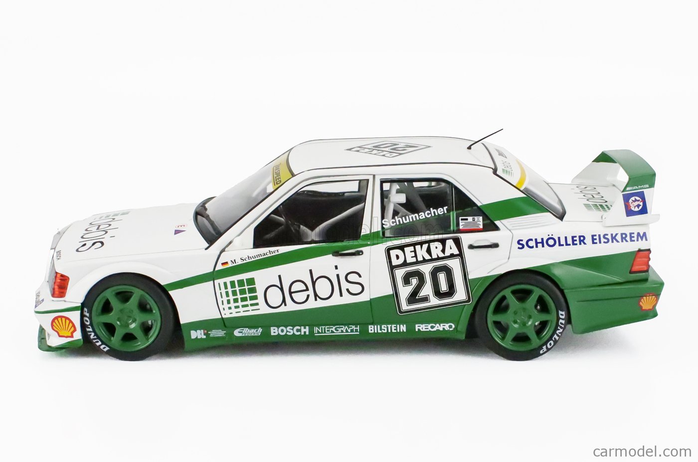 WERK83 191015 Scala 1/18 | MERCEDES BENZ DAMAGE CARD BOX - 190E EVO2 ...