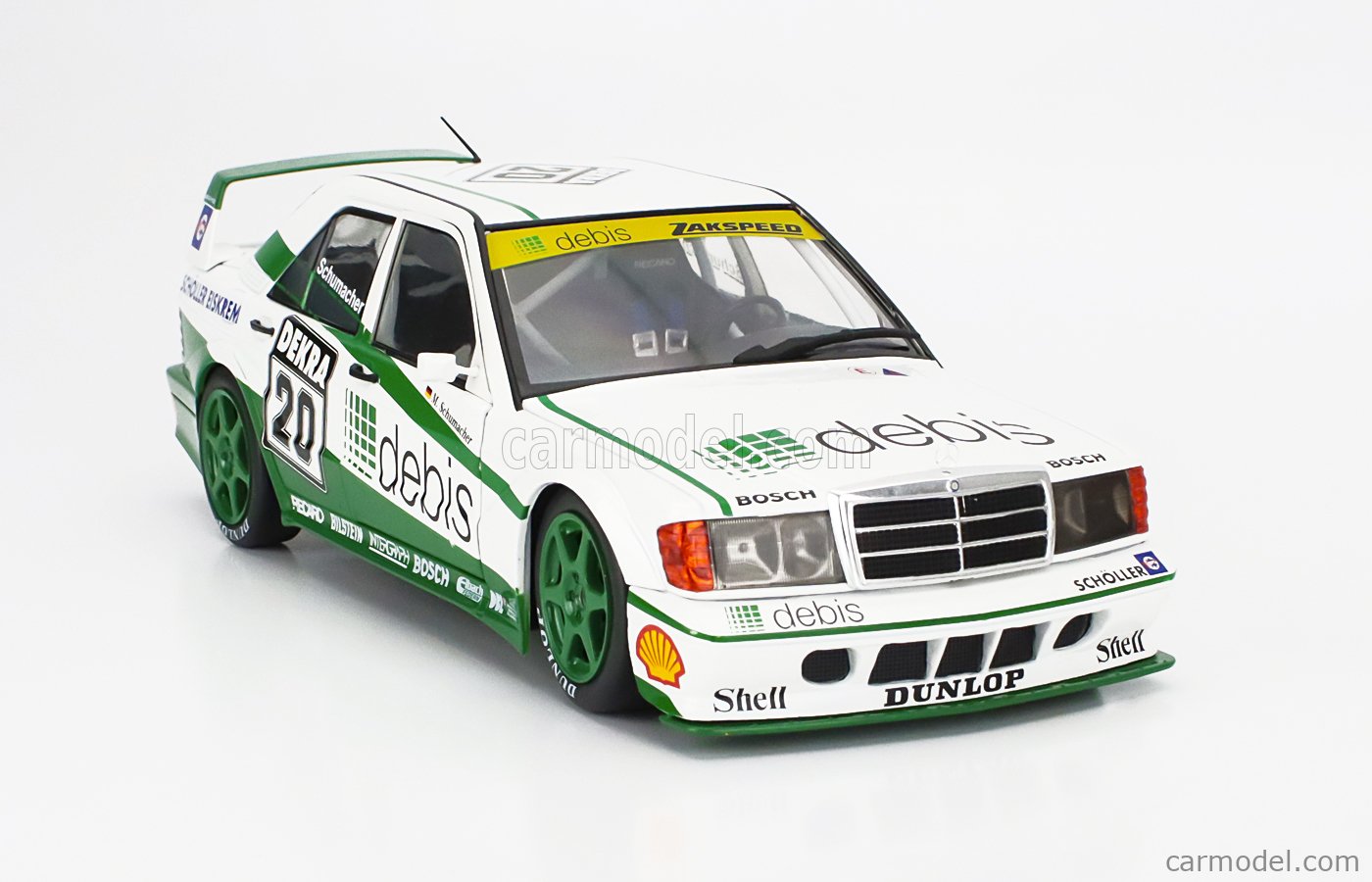 WERK83 191015 Scala 1/18 | MERCEDES BENZ DAMAGE CARD BOX - 190E EVO2 ...
