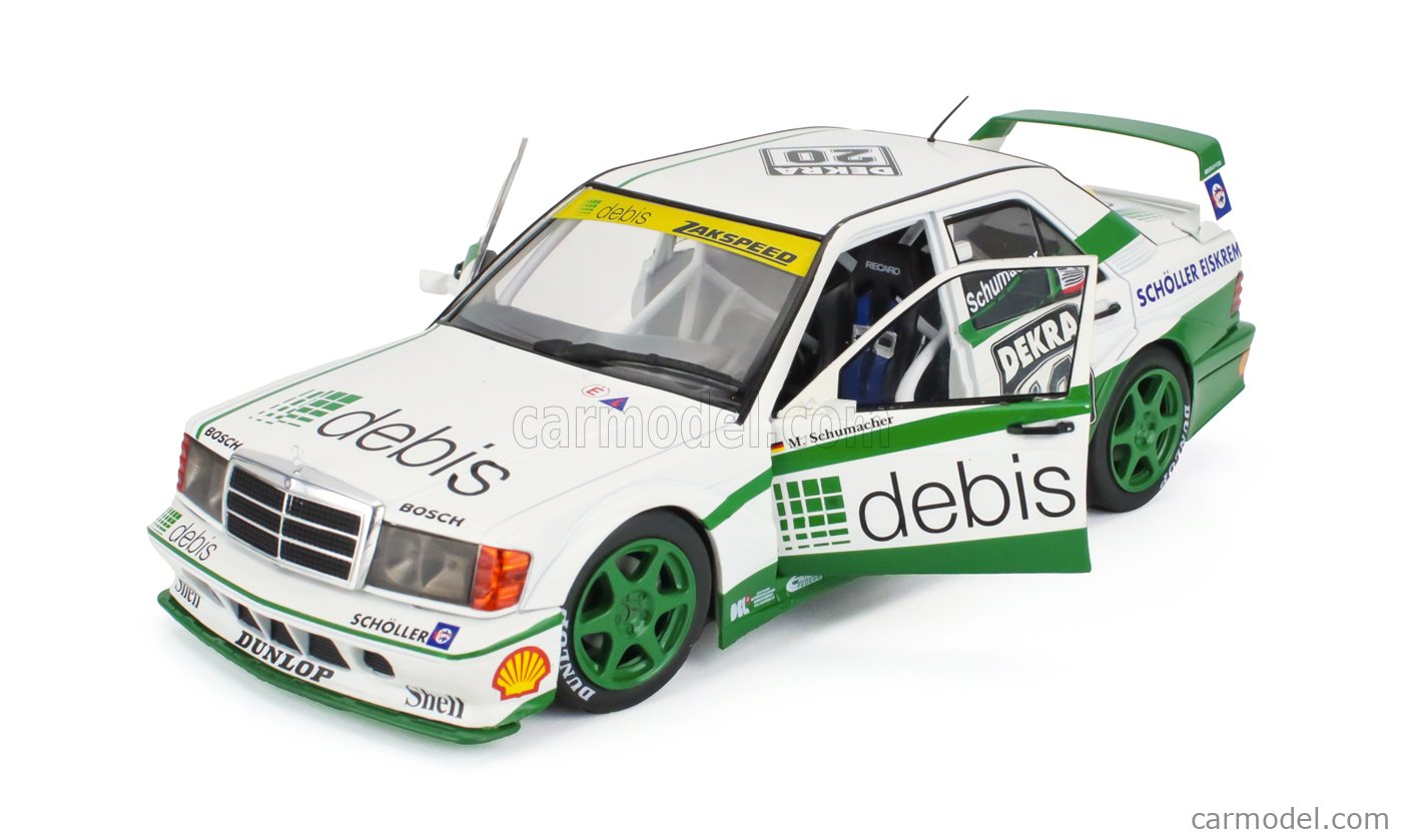 WERK83 191015 Scala 1/18 | MERCEDES BENZ DAMAGE CARD BOX - 190E EVO2 ...