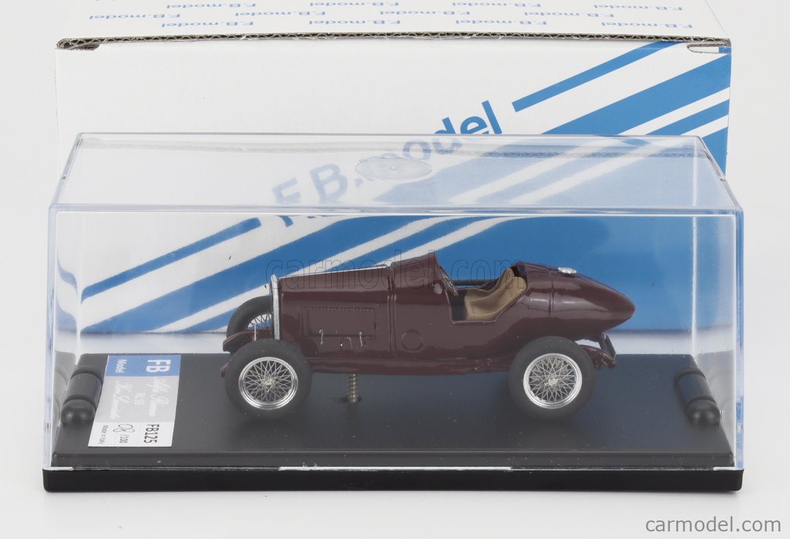 FB-MODEL FB125A Scale 1/43 | ALFA ROMEO RL SPORT TIPO ES AERODINAMICO ...