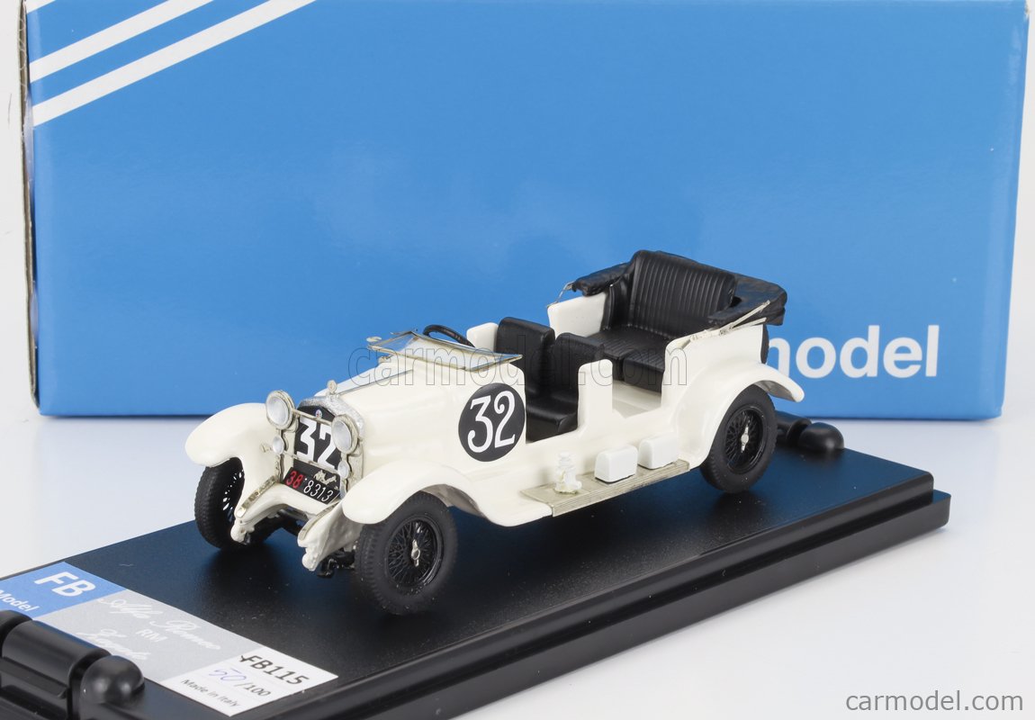 FB-MODEL FB115B Echelle 1/43 | ALFA ROMEO RM NORMALE TORPEDO ZAGATO N ...