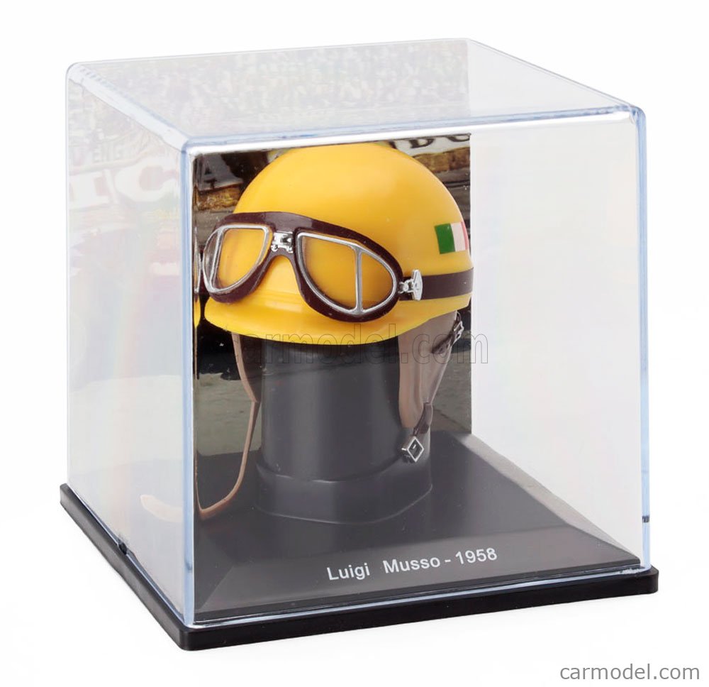 EDICOLA HELFE60 Scale 1/5 | HELMET F1 CASCO HELMET LUIGI MUSSO DINO 246 ...