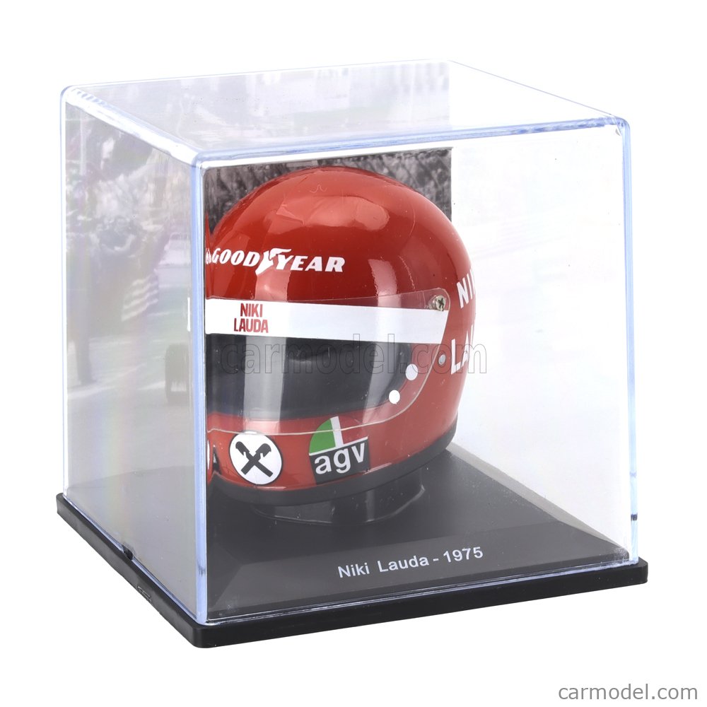 EDICOLA HELFE06 Scale 1/5 | HELMET F1 CASCO HELMET NIKI LAUDA 312T TEAM ...