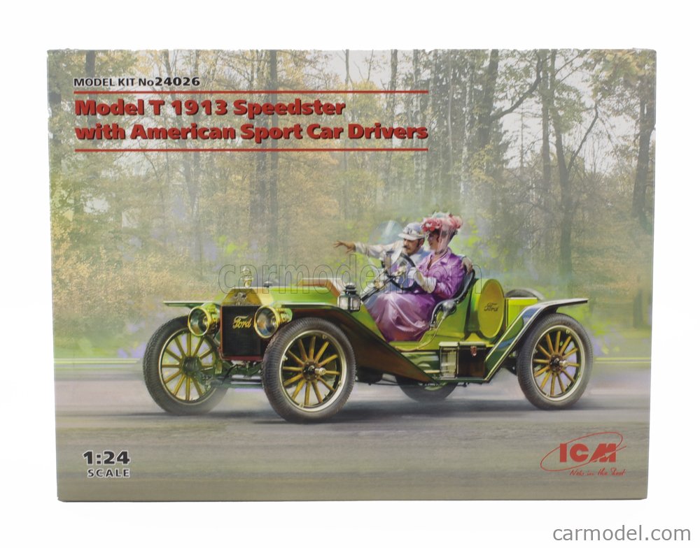 ICM-MODEL ICM24026 Scale 1/24 | FORD USA MODEL T SPEEDSTER WITH ...