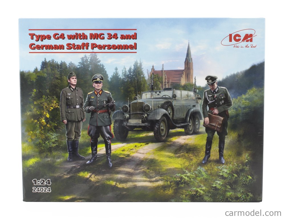 ICM-MODEL ICM24024 Scale 1/24 | MERCEDES BENZ G4 (W31) 6 WHEELS ...