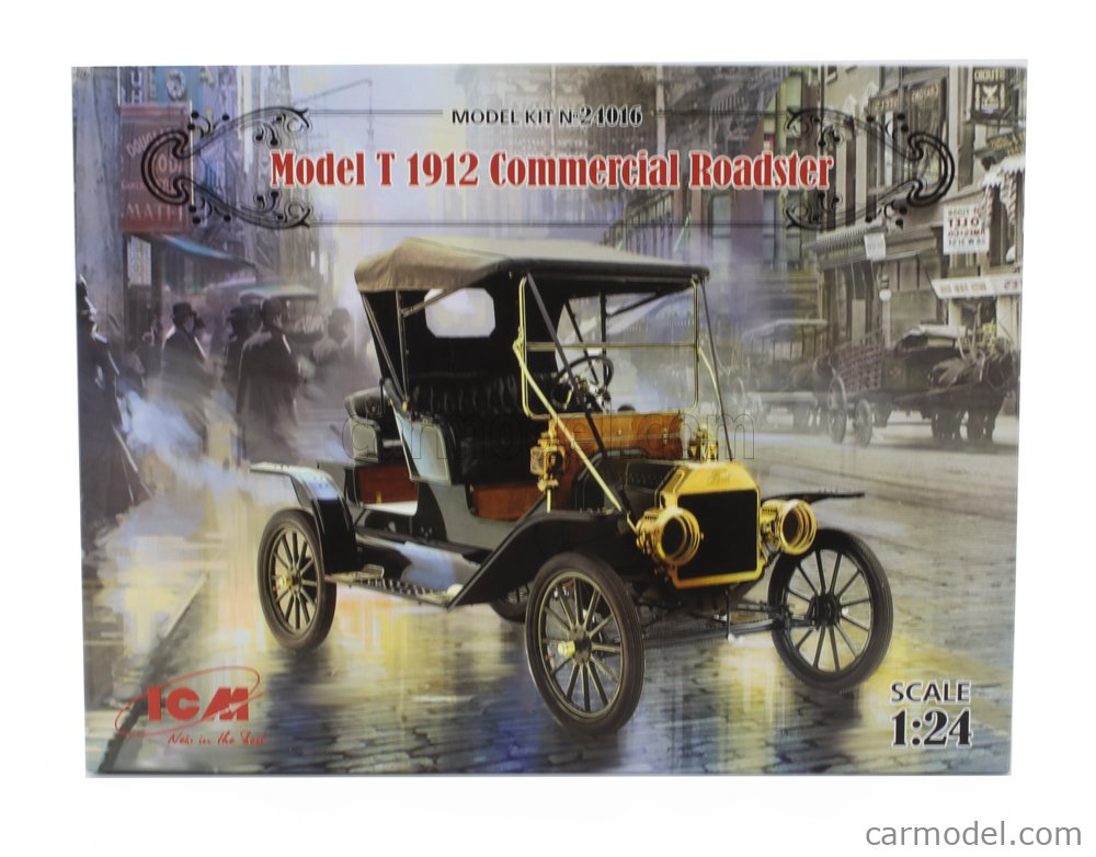 ICM-MODEL ICM24016 Escala 1/24 | FORD USA MODEL T COMMERCIAL ROADSTER ...