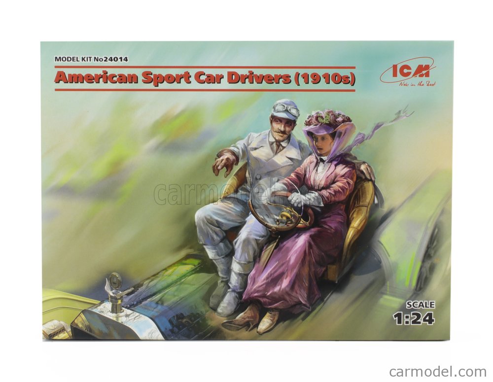 ICM-MODEL ICM24014 Scale 1/24 | FIGURES AMERICAN SPORT CAR DRIVERS