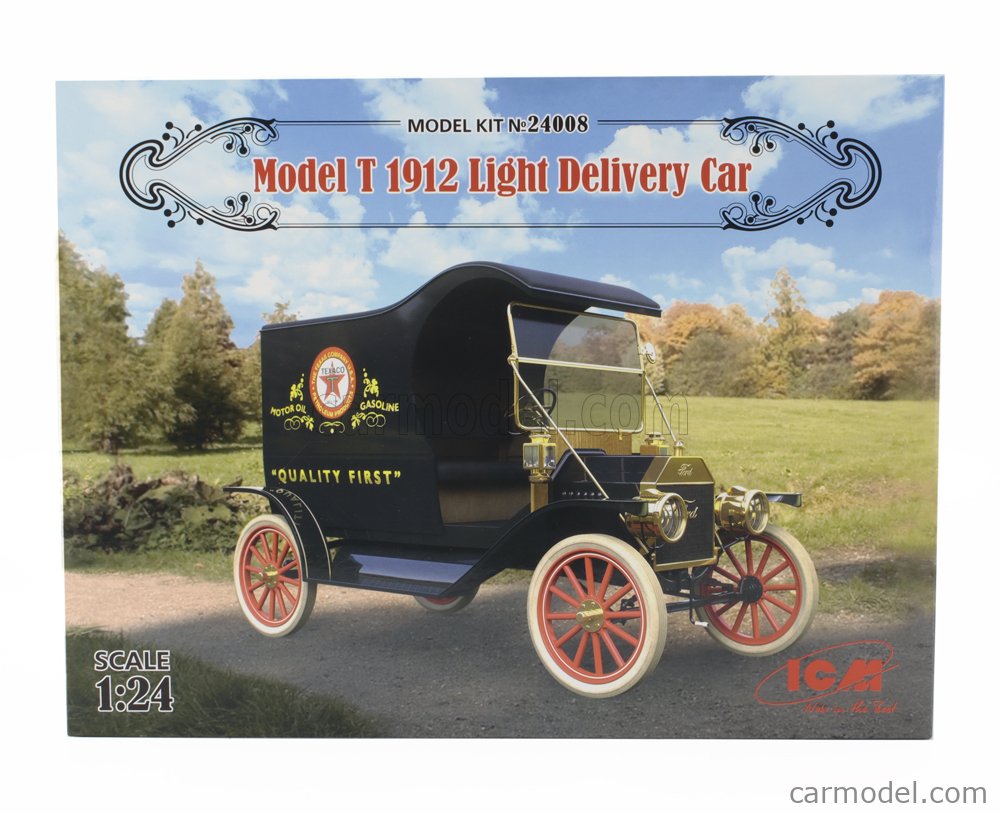 ICM-MODEL ICM24008 Scale 1/24 | FORD USA MODEL T LIGHT DELIVERY VAN 1912