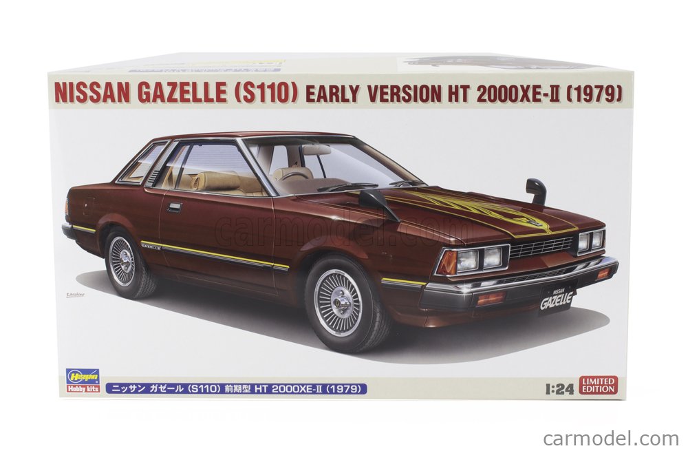 HASEGAWA 20731 Scale 1/24 | NISSAN GAZELLE (S110) HT 2000XE 1979