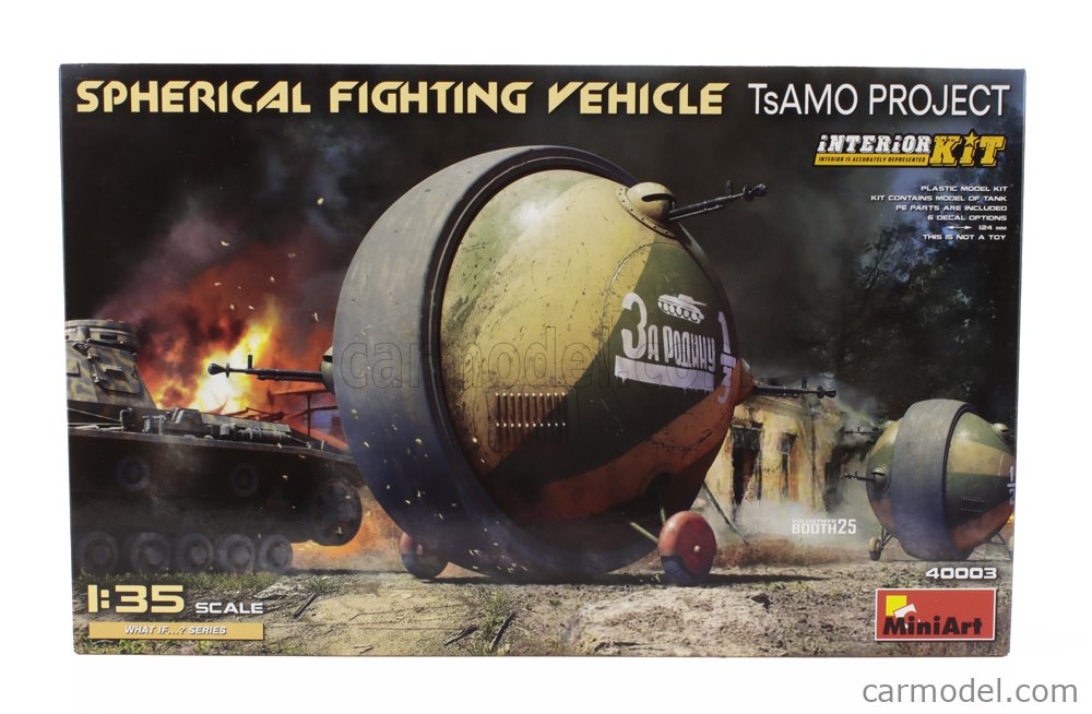 MINIART 40003 Scale 1/35 | ACCESSORIES SPHERICAL FIGHTING MILITARY ...