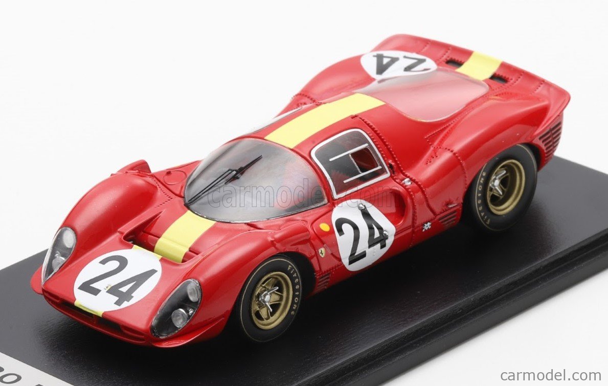 LOOKSMART LSLM159 Scale 1/43 | FERRARI 330 P4 4.0L V12 TEAM EQUIPE ...
