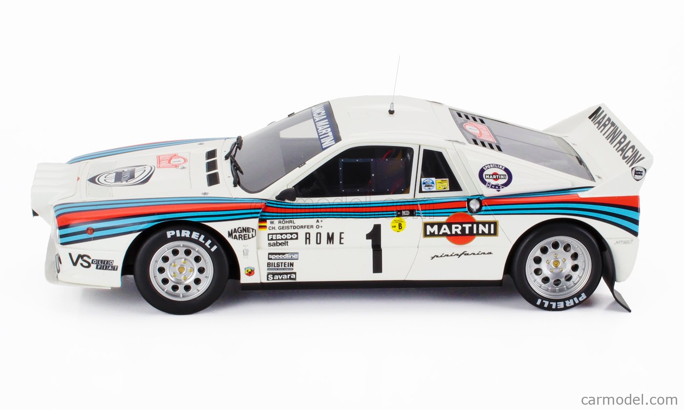 OTTO-MOBILE OT360 Scale 1/18 | LANCIA RALLY SET - 037 TEAM MARTINI ...