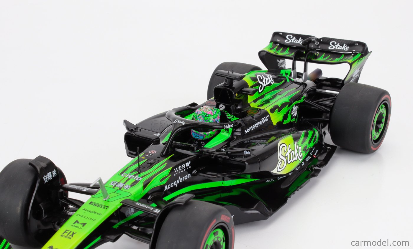 SOLIDO 1814104 Scale 1/18 | SAUBER F1 C44 TEAM STAKE KICK N 77 LAS VEGAS USA GP 2024 VALTTERI ...