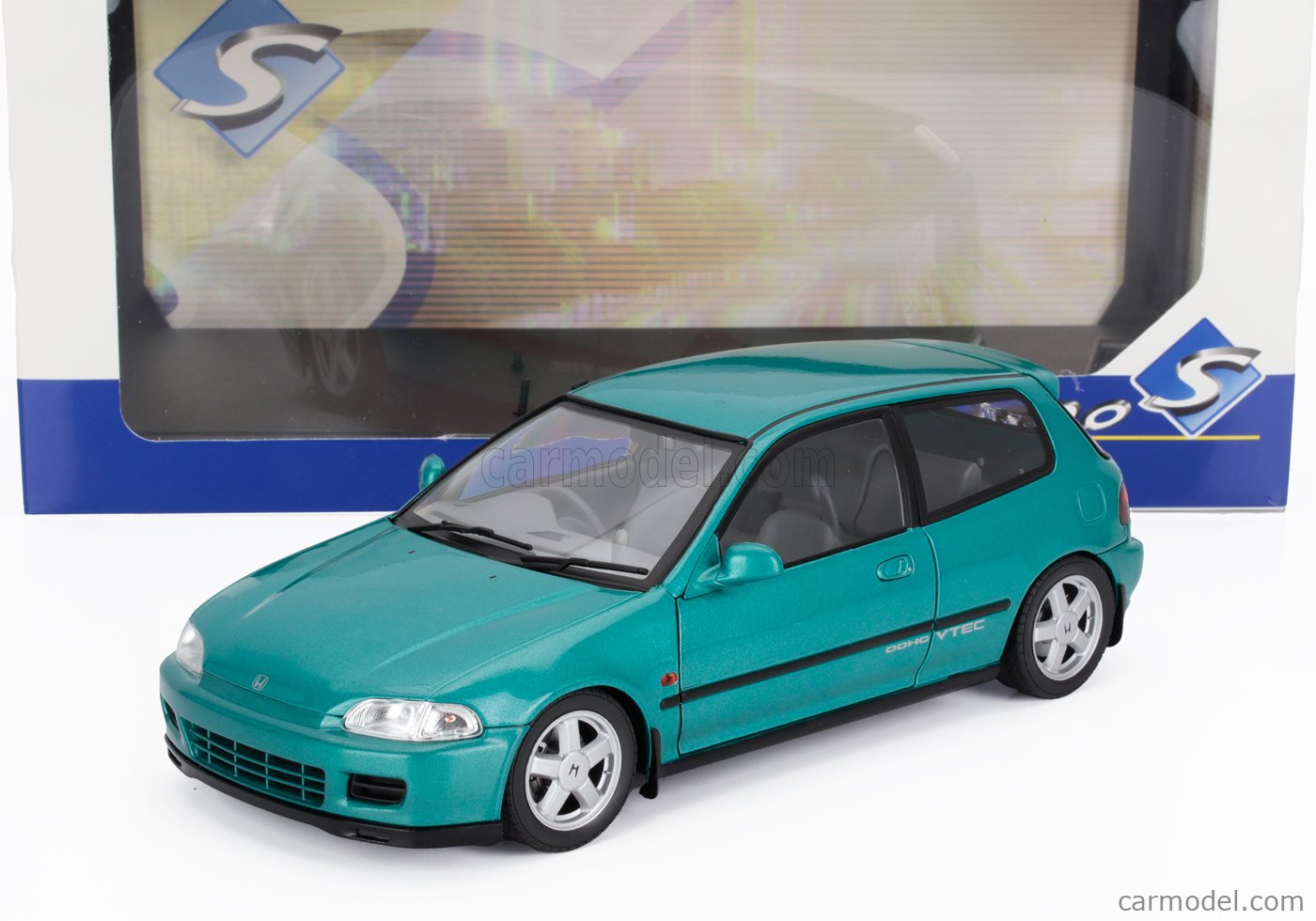 SOLIDO 1810405 Scale 1/18 | HONDA CIVIC (EG6) AZTEC 1991 GREEN MET