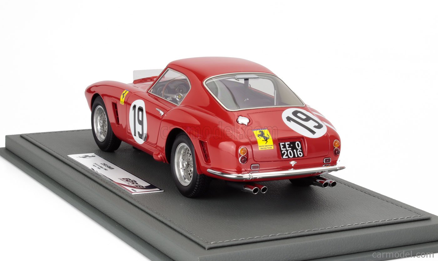 BBR-MODELS BBR1861E-VET Scale 1/18 | FERRARI 250GT SWB 3.0L V12 TEAM N ...