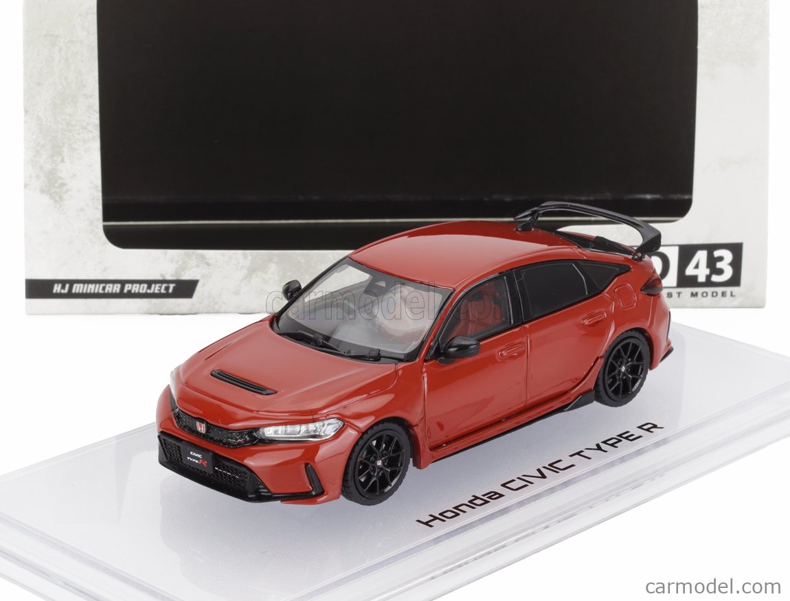 IGNITION-MODEL HJD431001R Scale 1/43 | HONDA CIVIC TYPE-R (FL5) 2020 RED