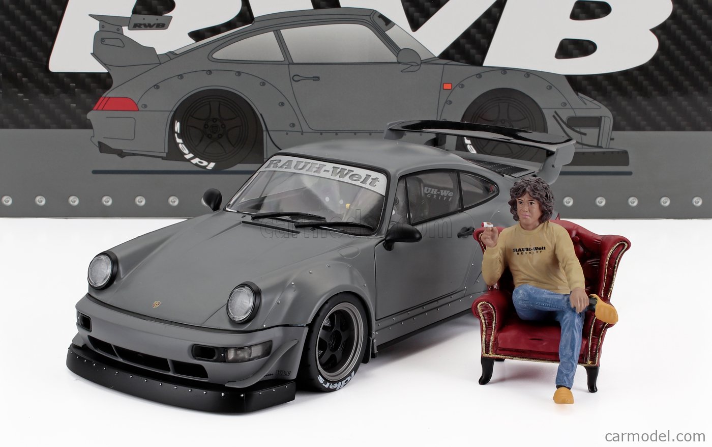 SOLIDO 1807517 Scale 1/18 | PORSCHE 911 964 RWB BODYKIT COUPE WITH ...