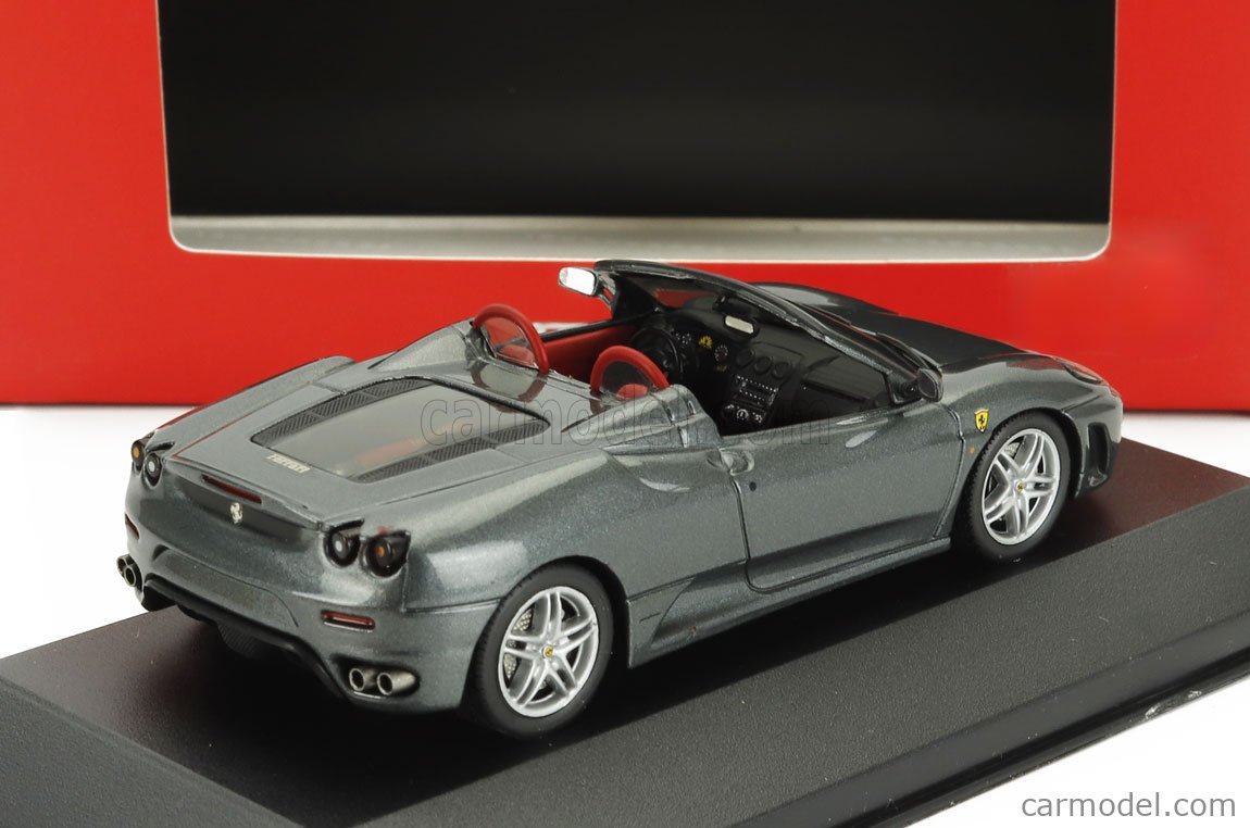 IXO-MODELS FER019 Scale 1/43 | FERRARI F430 SPIDER SILVER 2005 DARK ...