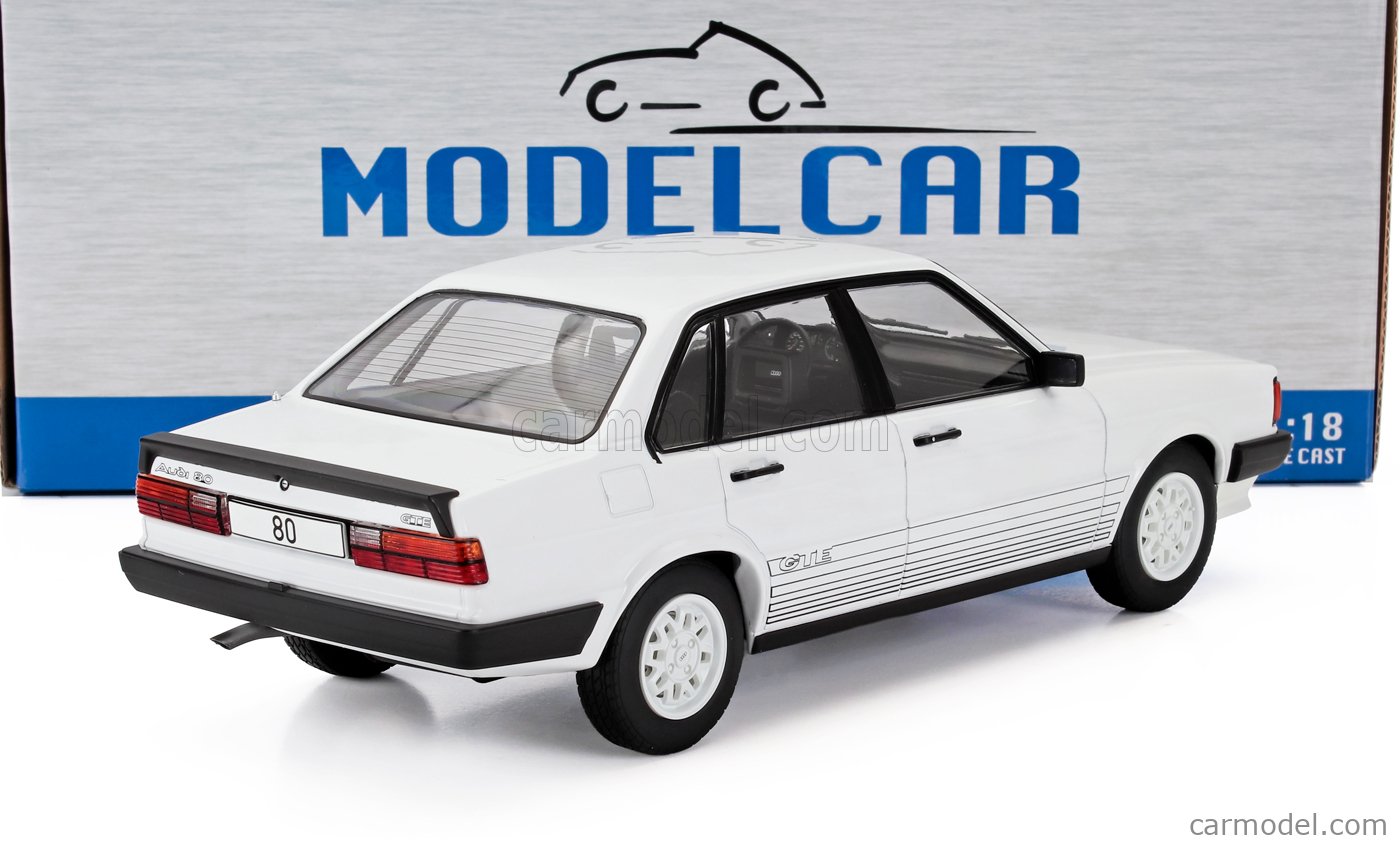 MCG MCG18527 Scale 1/18 | AUDI 80 GTE (B2) 1978 WHITE
